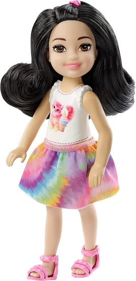 【商品名】Barbie バービークラブチェルシードール、黒髪Barbie Club Chelsea Doll, Black Hair【商品説明】・Barbie Mini Vehicle/Doll 3 ・Barbie Mini Vehicle...
