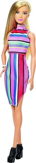 【商品名】Barbie バービーファッショニスタドール68キャンディーストライプBarbie Fashionistas Doll 68 Candy Stripes【商品説明】・Barbie Fashionistas doll wears a...
