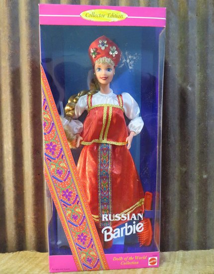 【商品名】Barbie ワールドコレクターエディションのバービー人形ロシアのバービー（1996）Barbie Dolls of the World Collector Edition Russian Barbie (1996)【商品説明】・...