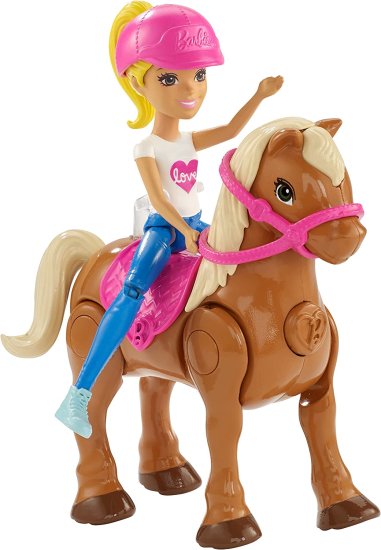 【商品名】Barbie ガー・キャラメル・ポニーと人形のバービーBarbie On The Go Caramel Pony and Doll【商品説明】・Barbie On-the-Go small dolls and ponies can...
