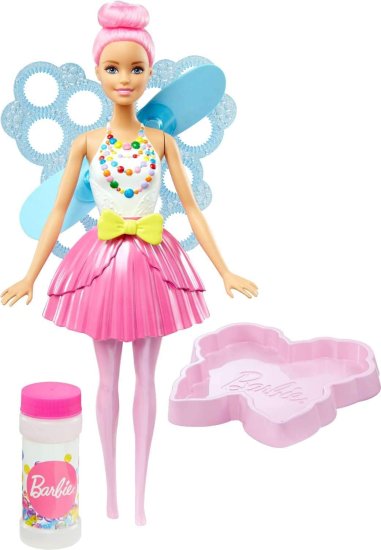 【商品名】Barbie バービーフェアリードールバブルメーカーBarbie Fairy Doll Bubble Maker【商品説明】・This fairy doll from Barbie Dreamtopia's Sweetville ...