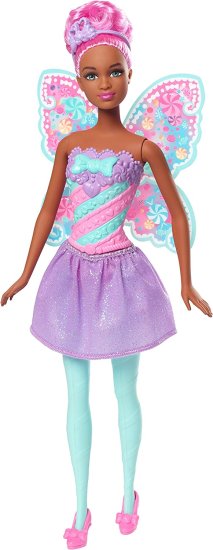【商品名】Barbie バービードリームトピアフェアリーキャンディードール、ピンクBarbie Dreamtopia Fairy Candy Doll, Pink【商品説明】・Let imagination soar with this c...
