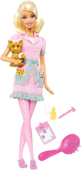 【商品名】Barbie バービー私はペット獣医になれますBarbie I Can Be Pet Vet Doll【商品説明】・Girls can play out there favorite dream career ・Each doll...