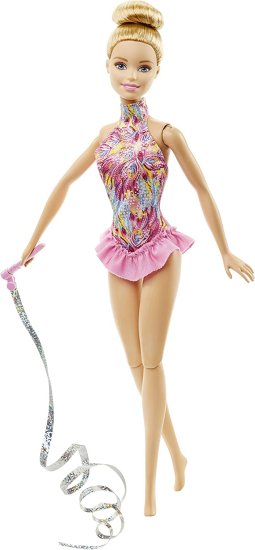 【商品名】Barbie バービー体操人形、ブロンドBarbie Gymnastics Doll, Blonde【商品説明】・Hit the mats with Barbie gymnast doll who performs a rhyth...