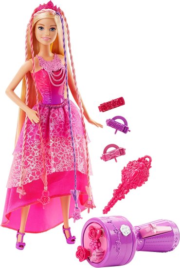 【商品名】Barbie バービーエンドレスヘアキングダムスナップ 'nスタイルプリンセスドールBarbie Endless Hair Kingdom Snap 'n Style Princess Doll【商品説明】・With extra-...