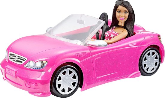 【商品名】Barbie バービーアフリカ系アメリカ人のコンバーチブルと人形パックBarbie African-American Convertible and Doll Pack【商品説明】・Hit the road in style wi...