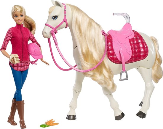 【商品名】Barbie バービードリームホース＆ドール、ブロンドBarbie Dream Horse & Doll, Blonde【商品説明】・Experience the fun of horseback riding with Barb...