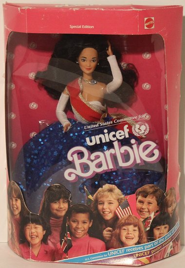 【商品名】Barbie マテルバービー4774 1989ユニセフ人形のための米国委員会Mattel Barbie 4774 1989 United State Committee for UNICEF Doll【商品説明】・Barbie U...