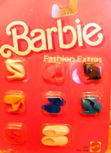 【商品名】Barbie バービーシューズファッションエクストラレア1984 8ペアBarbie Shoes Fashion Extras Rare 1984 8 Pair【商品説明】・Barbie Fashion Extras Shoes ...