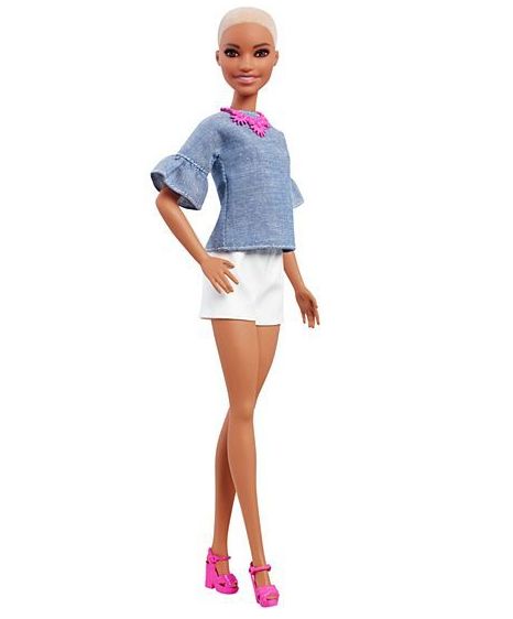 【商品名】Barbie シャンブレーのバービーファッショニスタドールシックBarbie Fashionistas Doll Chic in Chambray【商品説明】・Play with style and play out storie...