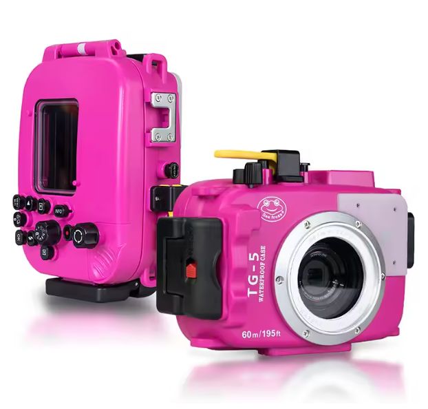 【商品名】Sea Frogs Olympus TG-5 対応 60m/195ft 水中カメラハウジングケース防水ハウジングケース防水プロテクター 水中撮影用 付き67mm赤フィルタ 【カテゴリー】家電・カメラ:カメラ【商品説明】●互換性があ...