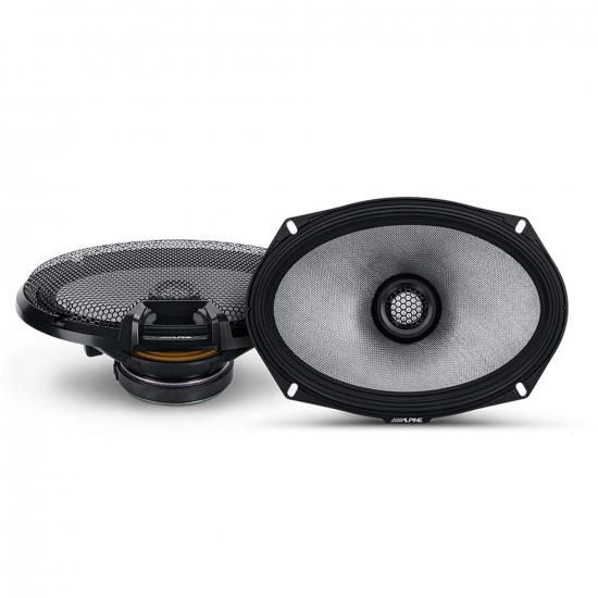 【商品名】Alpine R2-S69 6x9 Rシリーズ 高解像度同軸スピーカー（ペア）Alpine R2-S69 6x9 R-Series High-Resolution Coaxial Speakers, Pair【カテゴリー】 スピー...