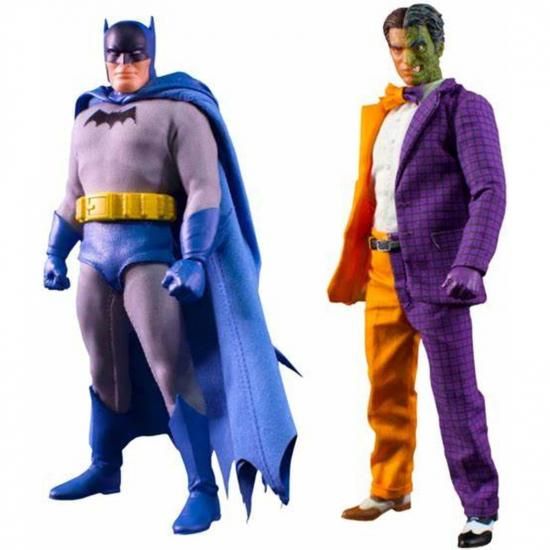【商品名】Mezco One:12 コレクティブ ゴールデンエイジ バットマン 対 ツーフェイス アクションフィギュア ボックスセット【カテゴリー】 フィギュア 【メーカー】 メズコ(Mezco Toyz LLC)【商品説明】バットマン ワ...