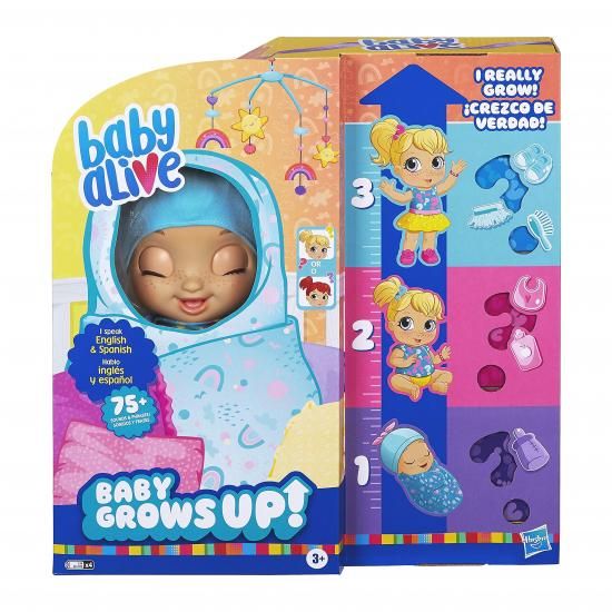 【商品名】Baby alive ベビーアライブ 赤ちゃん 人形 赤ちゃんは生きている 赤ちゃんは幸せに育つBaby Alive Baby Grows Up Happy【カテゴリー】 赤ちゃん人形 ： Baby alive【商品説明】（参考）