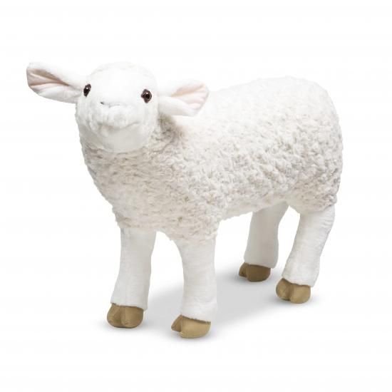 【商品名】Melissa & Doug メリッサ＆ダグ ジャイアントシープ - 本物そっくりのぬいぐるみ（高さ約2フィート）Melissa & Doug Giant Sheep - Lifelike Stuffed Animal (Near...