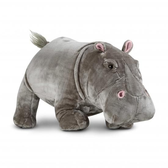 【商品名】Melissa & Doug メリッサ＆ダグ 巨大カバ - 本物そっくりのぬいぐるみ（全長2フィート以上）Melissa & Doug Giant Hippopotamus - Lifelike Stuffed Animal (O...