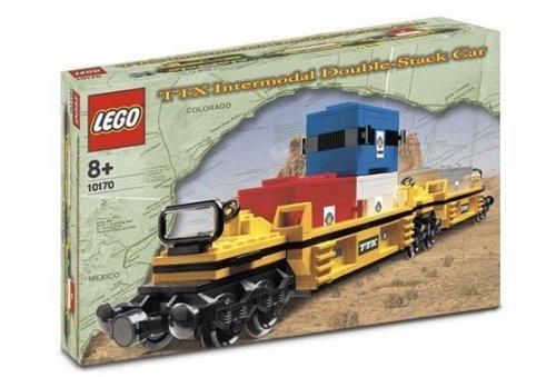 【商品名】 LEGO レゴ 10170 TTX Intermodel Double-Stack Car Train by