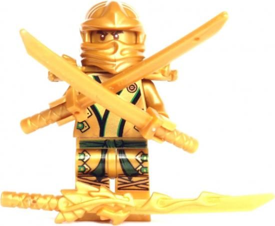 【商品名】 LEGO レゴ 4461 Ninjago The GOLD Ninja with 3 Weapons LEG-Ninjago ニンジャゴー