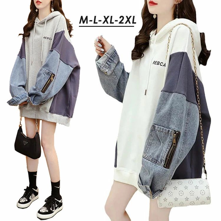 商品説明商品名このプルオーバーパーカーは、ゆったりとしたシルエットでリラックス感たっぷり。フード付きでカジュアルなスタイルを楽しめます。ホワイトとグレーの2色展開で、どちらもおしゃれな印象を与えてくれますよ。長袖デザインで季節を問わず活躍し...
