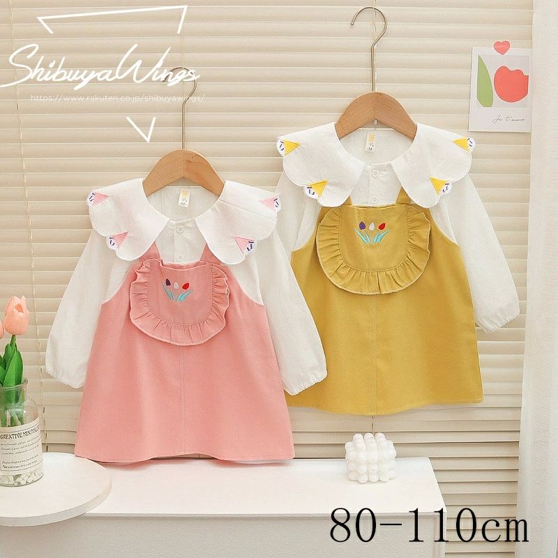 ※商品名：子供ワンピース※カラー：画像通り※素材：コットン/ポリエステル※参考サイズ（単位：cm）80：おすすめ身長 73-78cm 90： おすすめ身長 80-85cm100：おすすめ身長 85-90cm110：おすすめ身長 90-100...