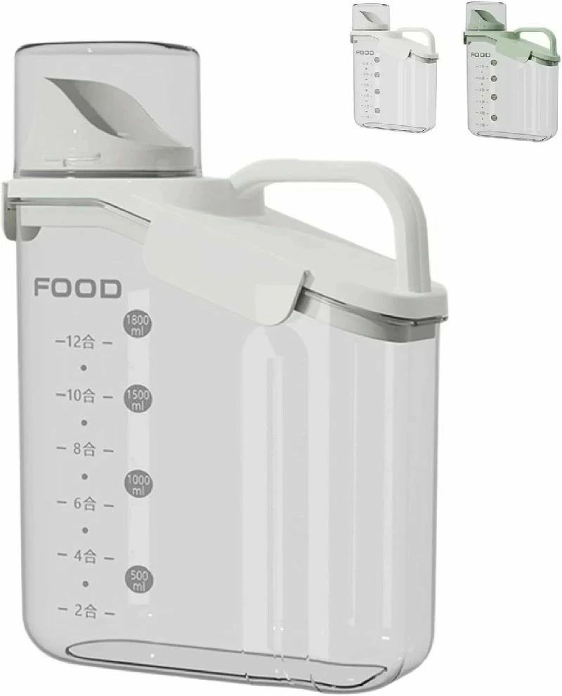 【食品グレードの素材】食品グレードのPP素材で作られたこのドッグフード容器はBPAを含まず、ペットの食べ物の安全で健康的な保管ソリューションを保証します。 堅牢な構造により、食品の鮮度を保ち、品質を維持できるように設計されています。【ポータ...