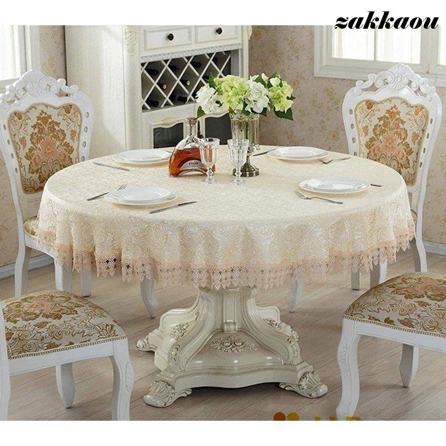 上品な素材を採用し、天然の抗菌防臭性を持つ、細菌類が繁殖しにくく、いつでも清潔に保れる。光沢のあるジャカード織生地、敷くだけで明るい雰囲気になり、食卓が華やかになります！テーブルの汚れや傷防止だけではなく、綺麗な茶器セットを置くでもよく似合...