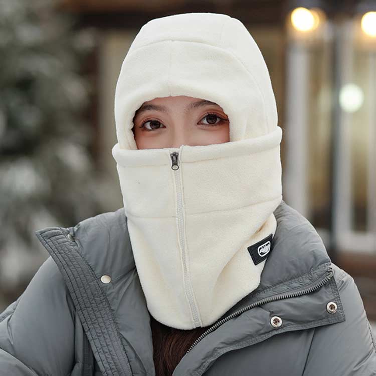 超暖かいネックウォーマー付きフードウォーマー肌触りが柔らかく、保温性の高い素材を使用。高密度のフリース混素材なので冷気を防いで暖かさを保ちます首回りを360度保温することが可能です。ネックウォーマーがファスナー仕様、着脱やすいスキー、スノー...