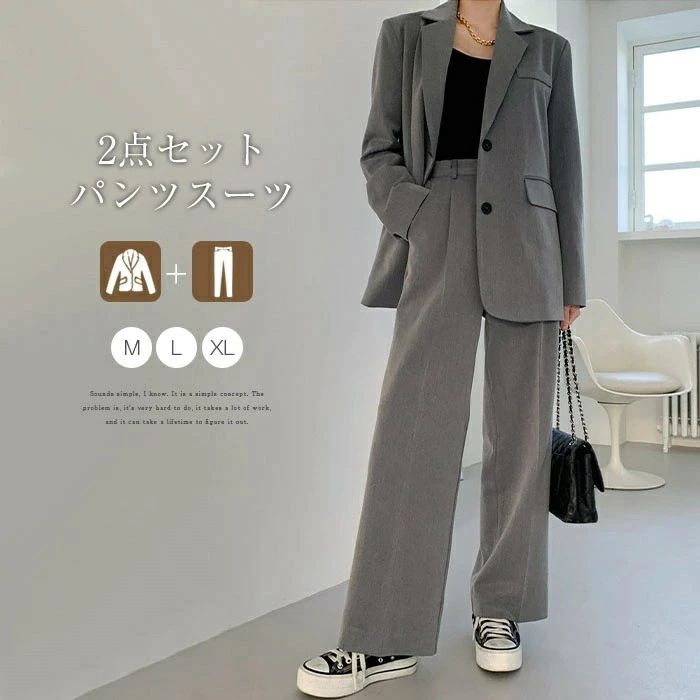 カラー グレー ※ モニターの発色の具合により実際の商品と色が異なる場合がございます。 サイズ（cm） ジャケット M:バスト98　肩幅37　袖丈55　着丈69 L:バスト102　肩幅38　袖丈56　着丈70 XL:バスト106　肩幅39　...