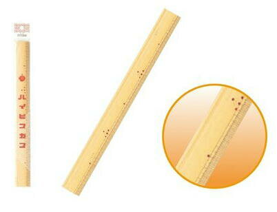 伸縮はほとんどなく正確な目盛。 ■30cm型（厚さ4.0mm）　