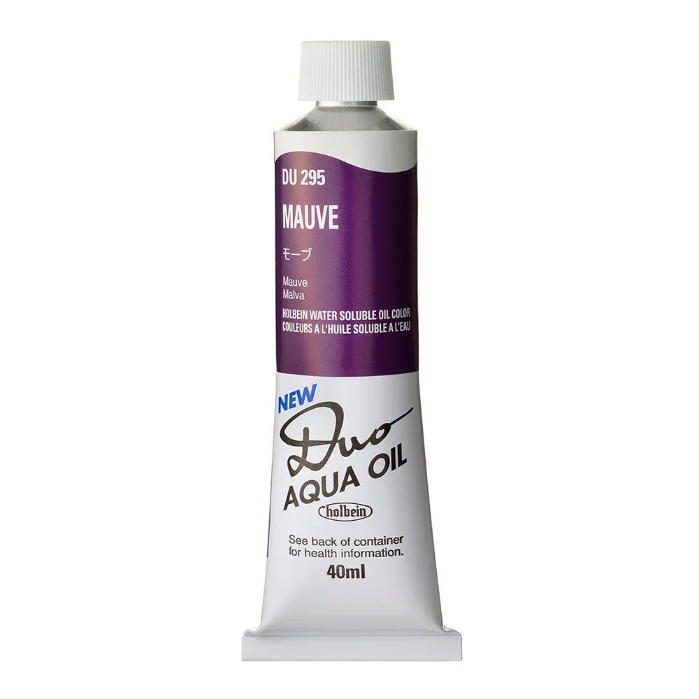 【アクアオイルカラーシリーズはこちら】 デュオは、水に溶ける油絵具です。水でやわらかくしたり薄めたりできます。 揮発性の溶剤を使わずに制作ができるので、アトリエはいつも快適。 また、水で溶いたデュオなら、従来の油絵具では得られなかった表現も...