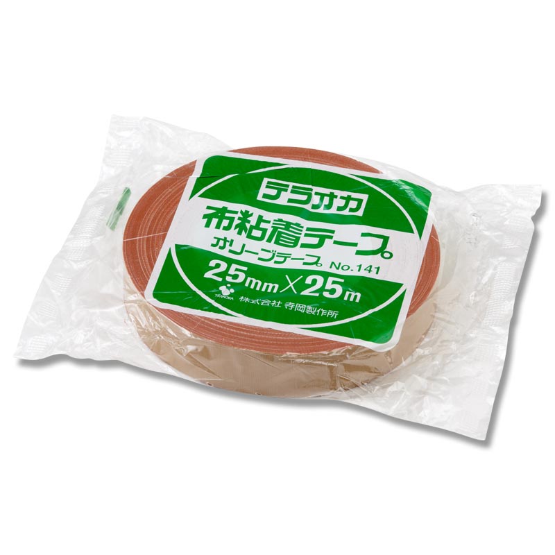 ■メーカー　：寺岡製作所■サイズ　：25mm×25m巻■材質　：布■入り数　：1巻■商品説明　：厳選された布に強力な粘着剤を塗布し、丈夫で確実な包装を実現しました。一般包装用から輸出梱包・重梱包まで、あらゆる荷造りをカバーします。粗面にもよ...