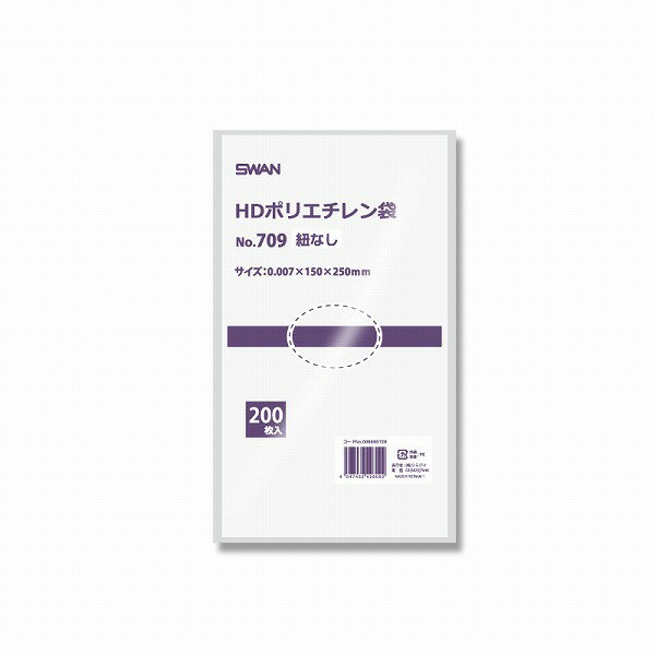 食品衛生法規格基準適合商品厚み0．007ミクロンの極薄ポリ袋です。お惣菜などのお持ち帰り用や、一時的な仕分けなどに利用されます。吊り下げ用の紐は付いておりません。厚0．007×幅150×高250mmHDPE