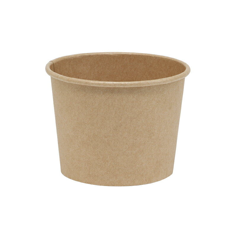 スープやミニサラダ、果物など幅広く使用できる紙製小型カップです。内側にPE加工をしているため、汁漏れにも対応。スタック性に優れ、容器を重ねて積む際にずれにくくなっています。専用のフタ「KM100フタ」は別売です。●電子レンジ使用可●容量：約...