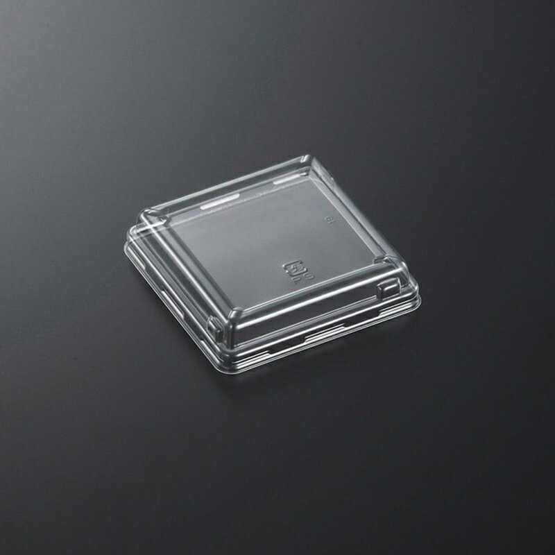 惣菜容器「SDキャセロ4K90－40」専用の透明嵌合蓋です。●電子レンジ使用不可●オーブン使用不可●耐熱温度：80℃●入数：50枚4K　90外寸：89×89×20mmOPS■対応している商品 中央化学 惣菜容器 SDキャセロ 4K 90-4...