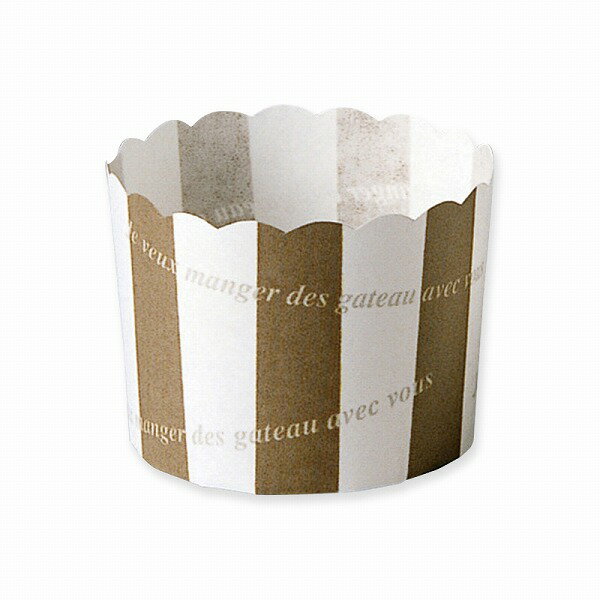 マフィンやカップケーキにお使いいただける定番のベーキングカップです。●電子レンジ使用可●オーブン使用可●耐油性：なし●容量：150cc●入数：100枚底径59×50mm-