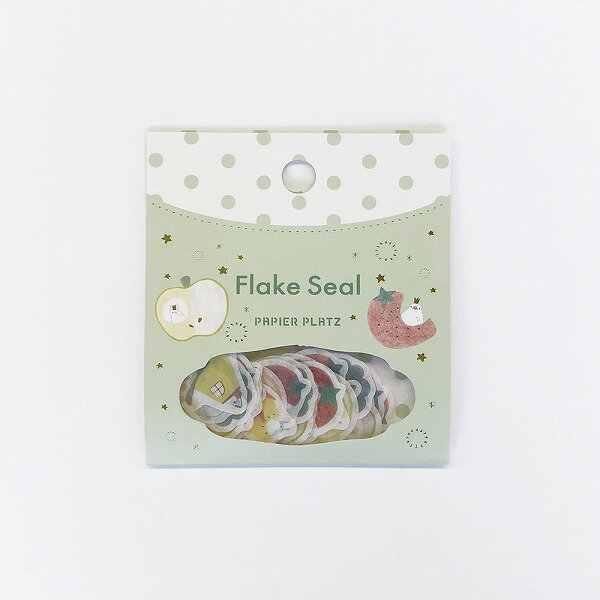 作家さんたちとのコラボフレークシールです♪ マスキングテープ素材なので、簡単に貼ったり剥がしたり出来ます。 手紙や手帳、ラッピングのアクセントなどに◎ ●パッケージサイズ：横90×縦100mm ●入数：9柄各6枚　計54枚 ●マスキングテー...