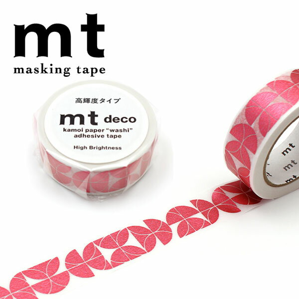 シンプルで使いやすいマスキングテープの高輝度タイプに柄付きが登場！ 油性ペンで書き込みができるので、ファイルやノート、ビンなどのラべリングやメモにも♪ 紙や飾りに、スクラップブッキング等のちょっとしたアクセントにもピッタリです。 ●1巻 ●...