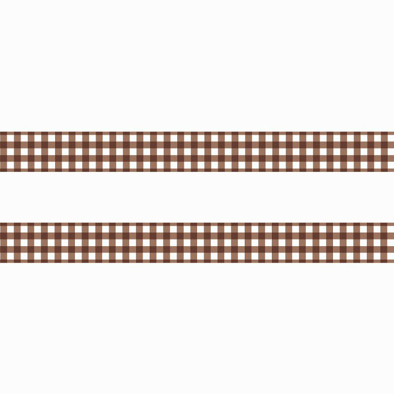 シンプルなチェック柄と落ち着いた色合いの組み合わせがとってもかわいい！ PAPIER PLATZオリジナルデザインのマスキングテープです。 手帳デコレーションやプレゼントのラッピングに！ ●サイズ：15mm×10m ●カモ井製 ●日本製 【...