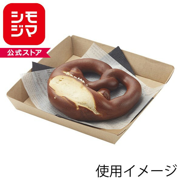 JANコード:4901755033694 シモジマコード:004248332材質:未晒クラフト紙サイズ:内寸:天面145×145/底面130×130/高25mmナチュラルなクラフトテイストのノンフッ素の食品トレーです。 3層構造のため、強度...
