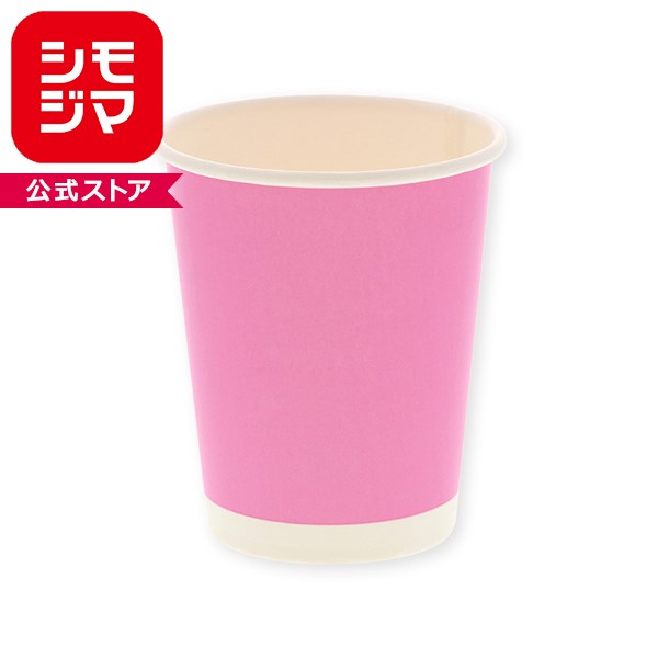 口径80×底径57×高92mmアイス・ホット兼用の紙コップです。両面PEコーティング加工で結露に強いので、特にコールドドリンクにおすすめです。白地にキュートなピンクカラー。食品衛生法規格基準適合商品です。●満杯容量:約295ml●入数:50...