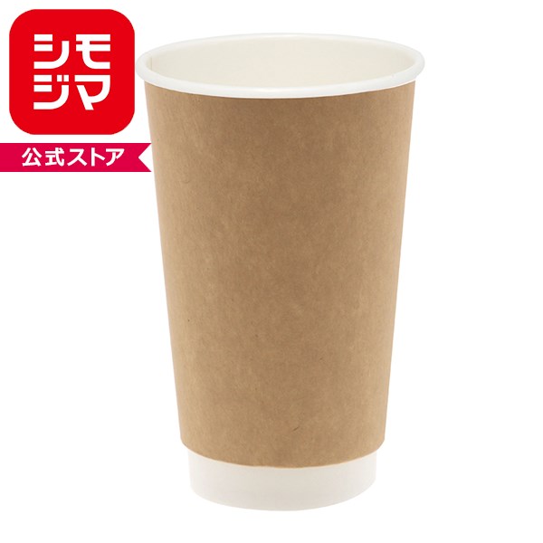 熱々ドリンクに最適。紙製に、こだわった二重断熱カップです。 食品衛生法規格基準適合商品。 ●満杯容量：約540ml ●入数：25個 ●サイズ：口径90×高136×底径60mm ●材質：晒クラフト紙＋PEコーティング ●対応する蓋はこちら ○...