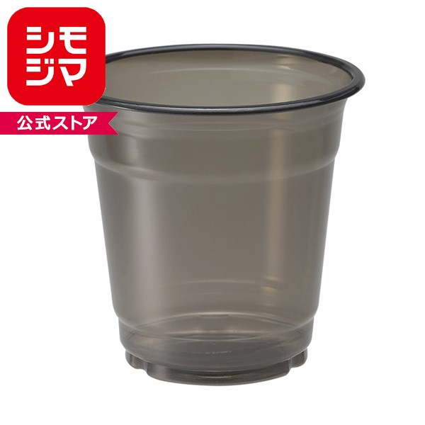 黒色半透明の高級感があるPETカップです。 耐油性・耐薬性に優れています。 イベント・屋外パーティー等におすすめです。 ●サイズ：口径92×高92×底径57mm ●満杯容量：約360ml ●材質：A-PET ●入数：50枚 ●食品衛生法規格...
