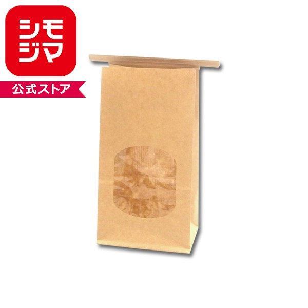 ■メーカー　：HEIKO■サイズ　：幅90×マチ60×高170mm■色・柄　：未晒無地■材質　：未晒クラフト紙60g／＋内側ラミネート■入り数　：10枚／パック■商品説明　：窓から中が見える紙袋にワイヤータイをつけました。シールやセロテープ...
