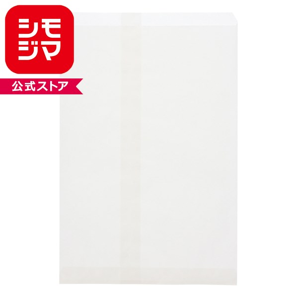 薄い紙を使用したベロ付きの平袋です★ 昔駄菓子屋さんで使っていたような、レトロ＆キッチュなテイストが魅力！ スタンプとも好相性なので素朴な消しゴムはんこにもぴったり♪ ●入り数：500枚 ●サイズ：幅200×高さ290mm ●材質：純白35...