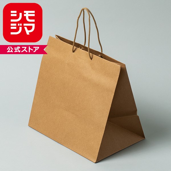 ブーケやフラワーアレンジメントを入れるのに最適なマチ広の紙製バッグです。 花を傷めないように、手紐を長くしてゆとりを持たせました。 かさばるものにも最適です！ 底ボールが入っているため、底強度と安定感があります。 ●入り数：10枚 ●サイズ...