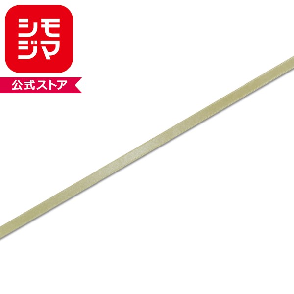 細めの6mm幅リボンです。 細さを生かした繊細なラッピングに♪ 2本使いや、他のリボンと組み合わせるのもおすすめです。 ●幅6mmx20m巻き ●材質：ポリエステル ◆シングルサテンのお得なセットもご覧ください。 　特に大人買いの全巻セット...