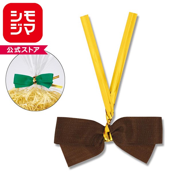 ■商品サイズ：約50mm×60mm ■入り数1巻 ■商品説明：キャピタルリボンで作ったリボンにカラータイを付けました。袋の口留めなどにご利用ください。 ■製品コード：001423505【ご注意ください】商品に在庫数が表示されていない商品は自...