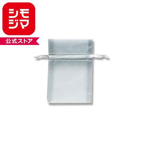 上品で透き通った風合いのバッグ♪ 結び合わせた左右のリボンをひいて仕上げる巾着型のシースルーのバッグです。 アクセサリー、化粧品、雑貨、お菓子など ちょっとした贈り物をいれるのにぴったり★ ●サイズ：60x90mm ●リボンから下の高さ：6...