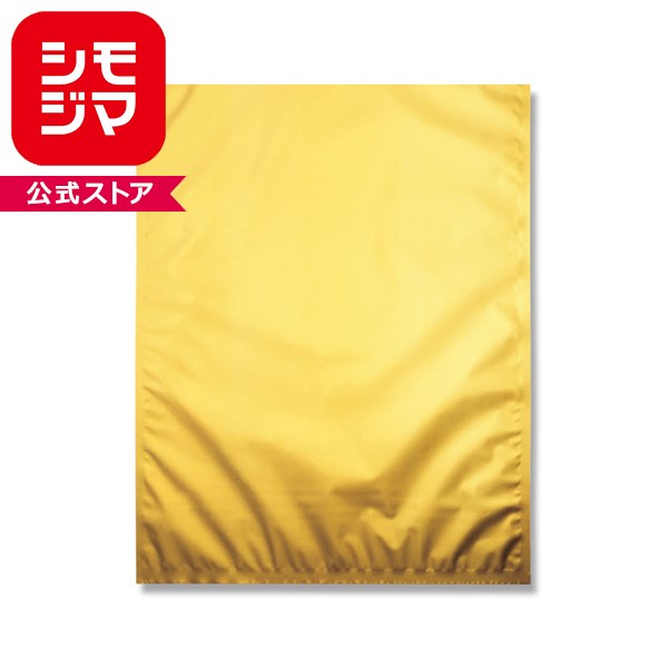 簡単にゴージャスラッピングができるメタリックなギフトバッグです。用途の広い無地タイプ！ 口の部分をリボンで結ぶだけで華やかに仕上がります♪ ●入り数：10枚 ●サイズ：360xH460mm 　 （内寸：330x445mm） ●材質：アルミ蒸...