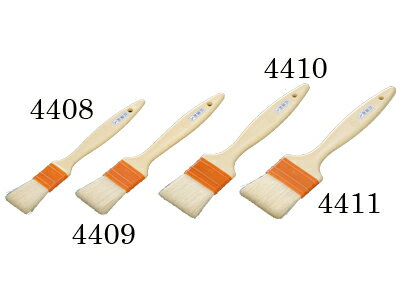 こちらの商品は1本単位での販売となります。［規格］全長260mm 毛先長45mm 幅50mm 天然山羊毛製生地にやさしいコシが自慢。　